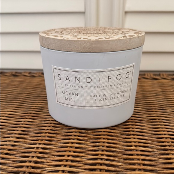 Sand + Fog | Accents | Sand Fog Ocean Mist Two Wick Candle | Poshmark